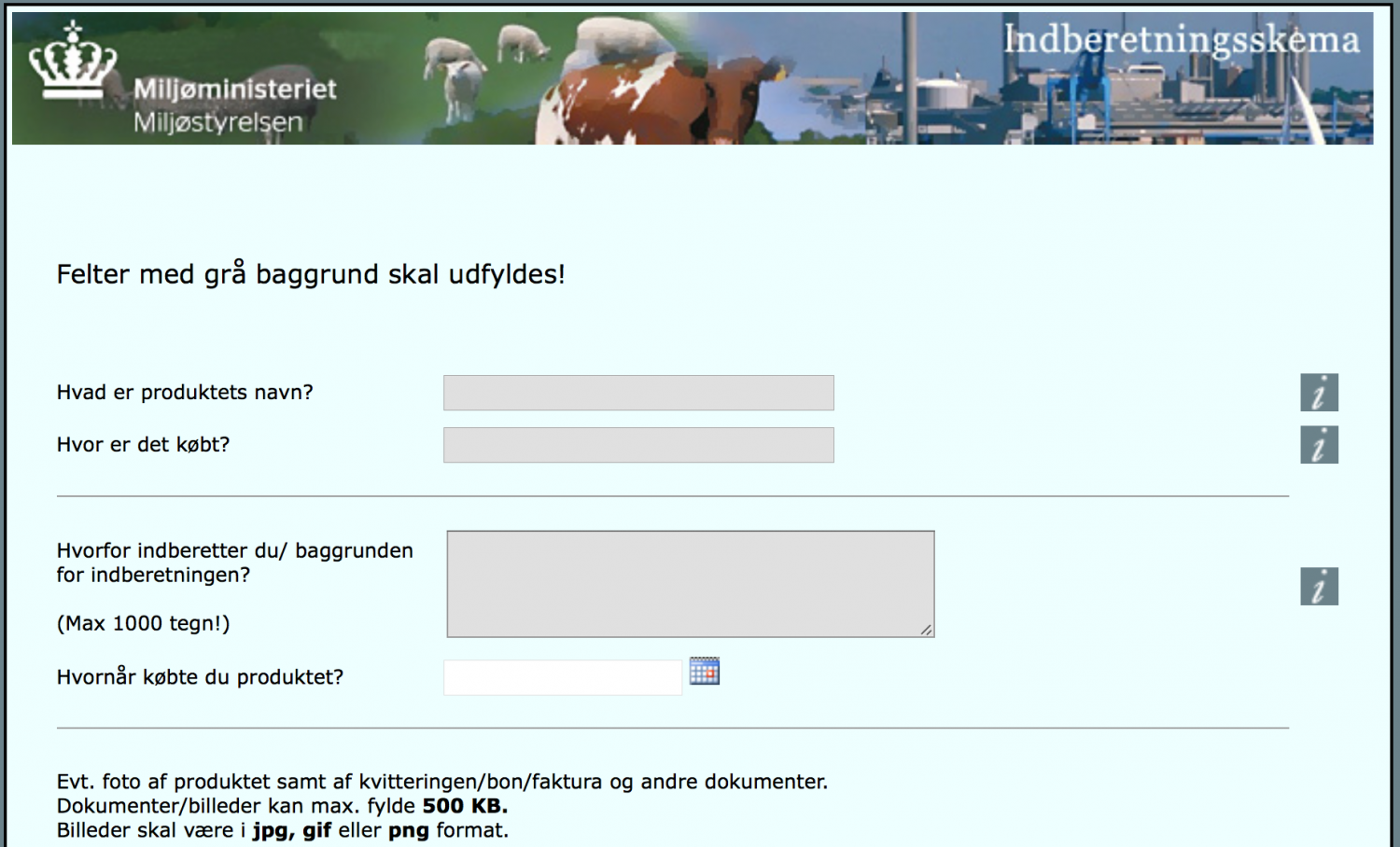 Sådan anmelder du et mistænkeligt produkt til Miljøstyrelsen ...
